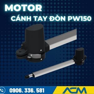 Motor cổng cánh tay đòn Đài Loan Powertech PW150/PW200